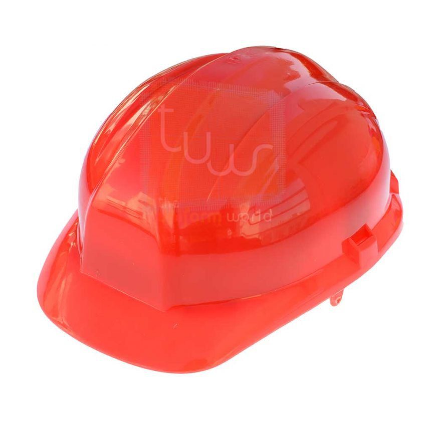 Grey Hard Hat with Pin Lock Suspension - Dubai UAE | Leading Uniforms ...