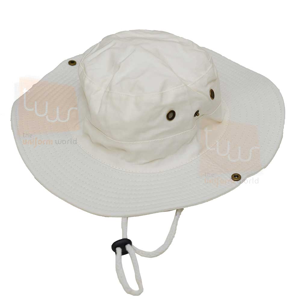 Buy White Safari Hats Sun Bucket Caps - Supplier in Dubai UAE